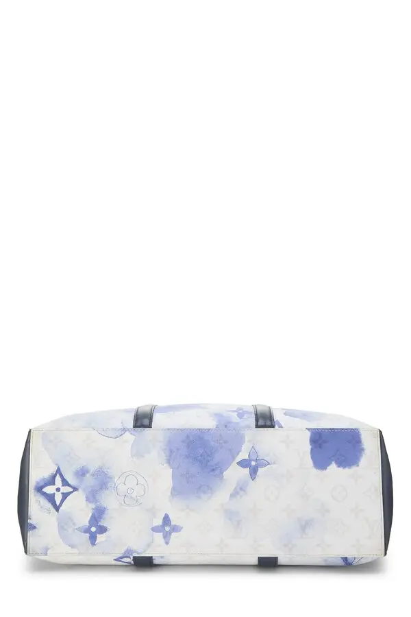 LOUIS VUITTON Watercolor Monogram Tote - Blue