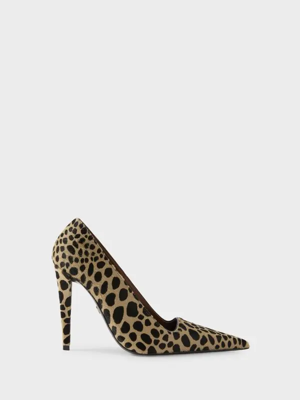 GIUSEPPE ZANOTTI Savage Pump 105 Pony Hair Pumps - Animalier