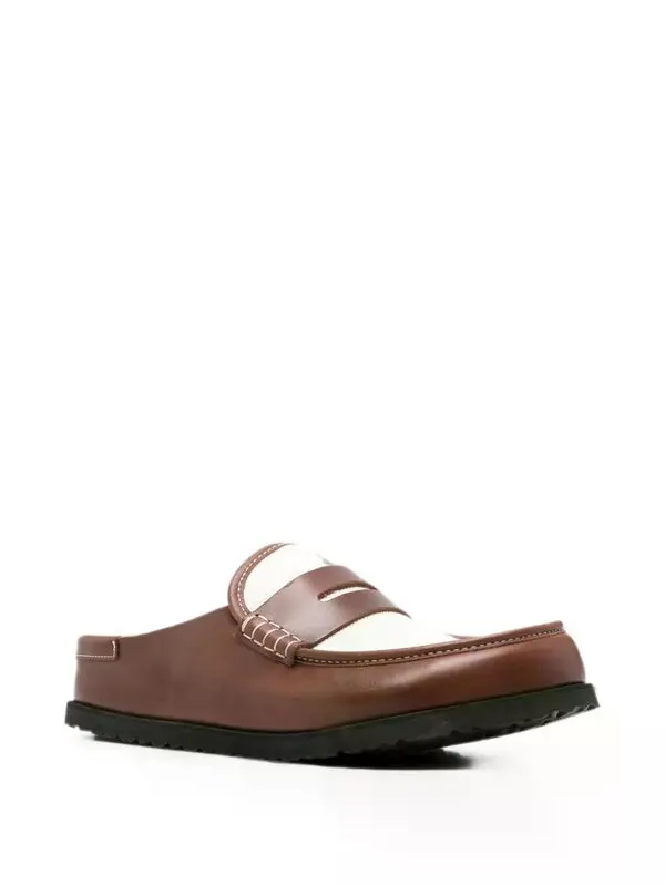 BIRKENSTOCK Naples Penny-strap Mules