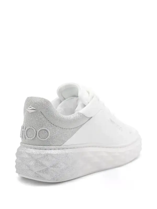 JIMMY CHOO Diamond Maxi Glitter-detail Sneakers