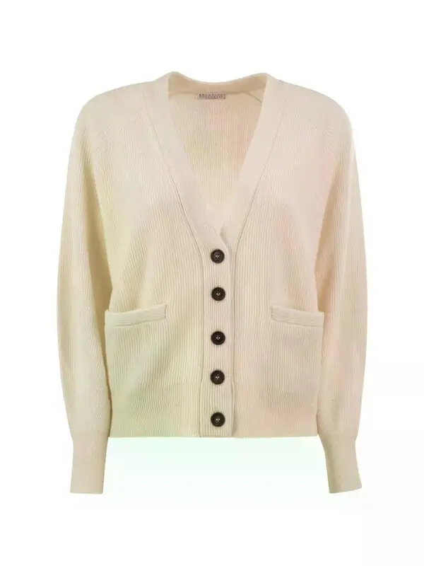 Brunello Cucinelli Ribbed-knit Cashmere Cardigan