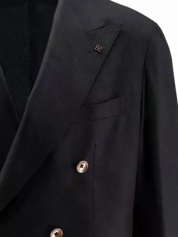 Tagliatore Pin-detail Double-breasted Suit