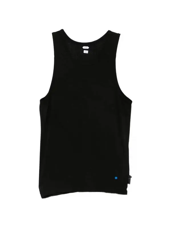 POST ARCHIVE FACTION Bead-embellished Drawstring Vest