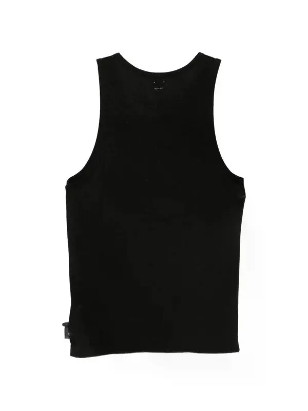 POST ARCHIVE FACTION Bead-embellished Drawstring Vest