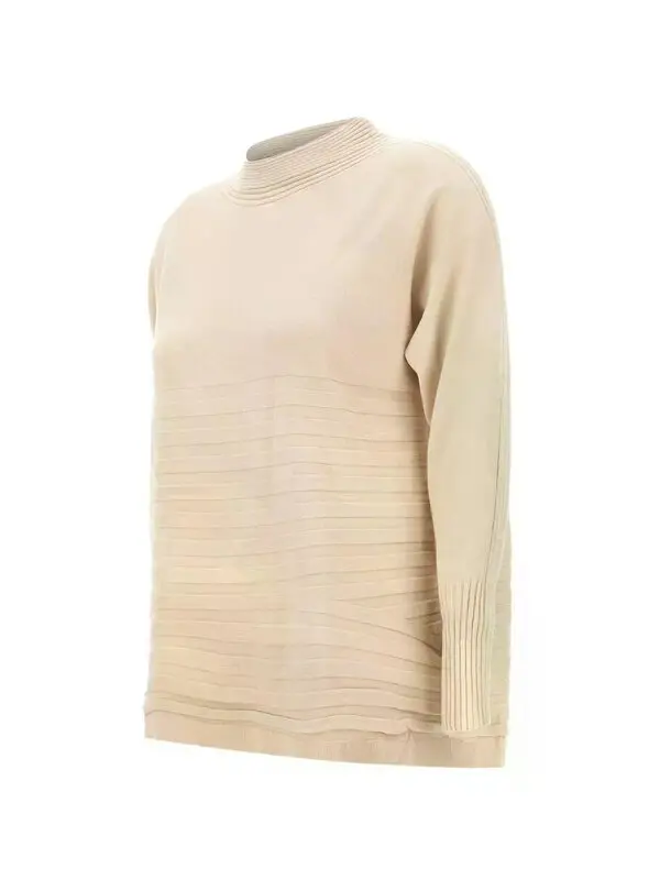 ELENA MIRÒ Long-sleeve Textured Knit Sweater