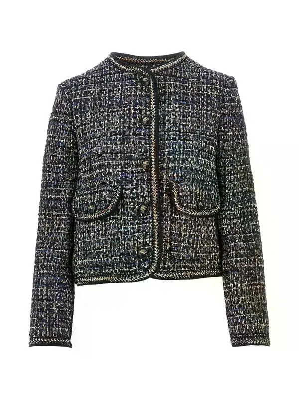 Etro Tweed-effect Button-up Jacket