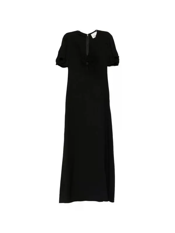 Isabel Marant Étoile Cut-out Puff-sleeve Dress