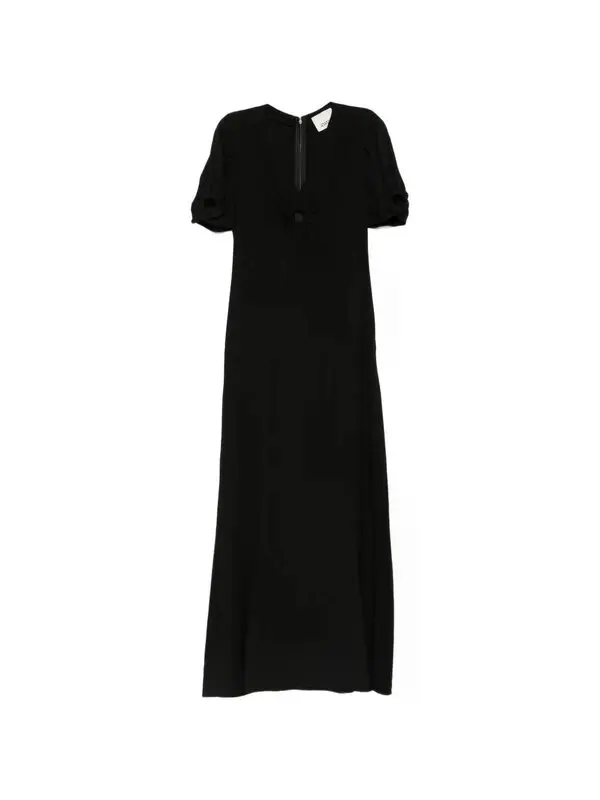 Isabel Marant Étoile Cut-out Puff-sleeve Maxi Dress