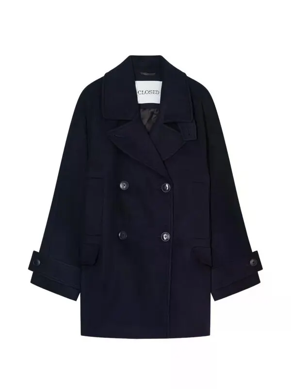 Closed Caban Double-breasted Jacket