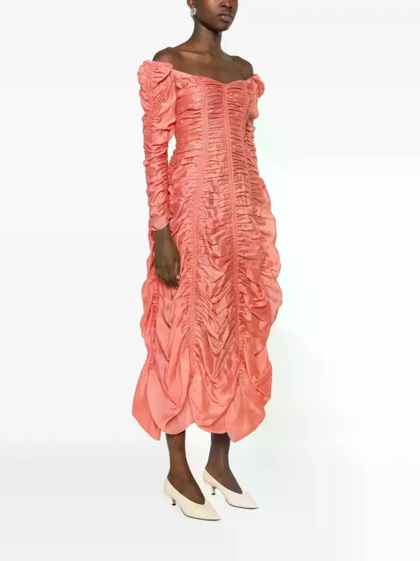 Khaite Judith Ruched-finish Dress