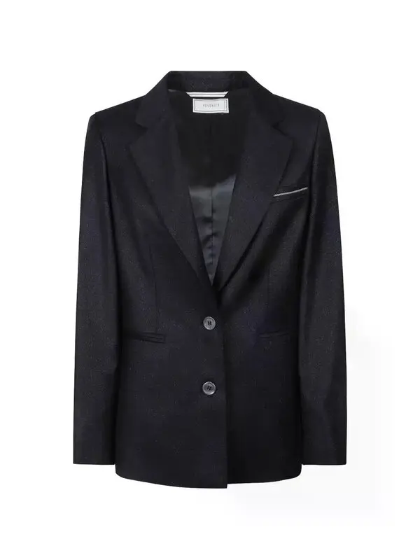 Peserico Embellished Single-breasted Blazer