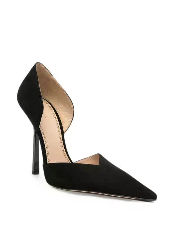 Victoria Beckham Suede D'orsay Pumps