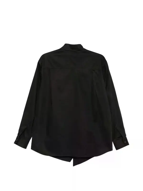 POST ARCHIVE FACTION Asymmetric Cutout Shirt