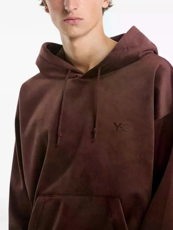 Y3 Velvet Corduroy Hoodie