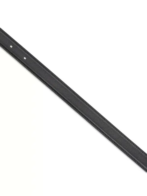 Saint Laurent Cassandre Leather Belt