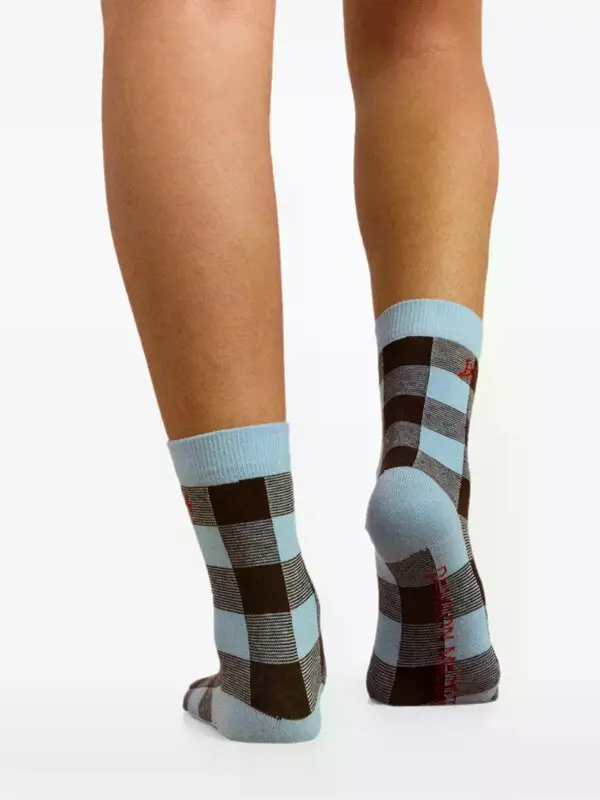 DAMSON MADDER Logo-embroidered Socks