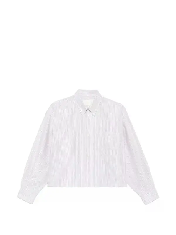 A.p.c. Striped Cotton Shirt - White