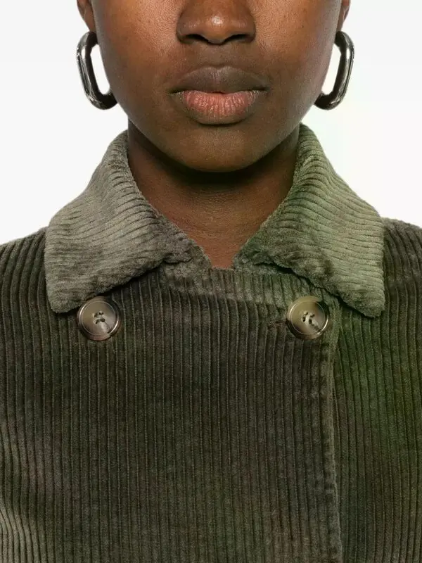 KILTIE Double-breasted Corduroy Blazer