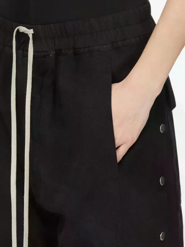 Rick Owens Wide Leg Press-stud Trousers