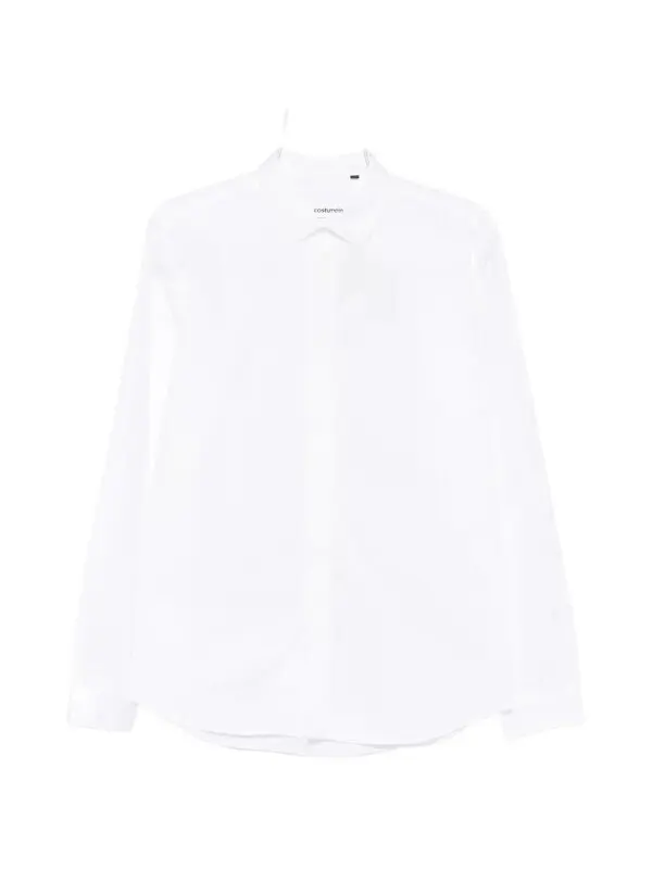 COSTUMEIN Concealed-placket Long-sleeve Shirt