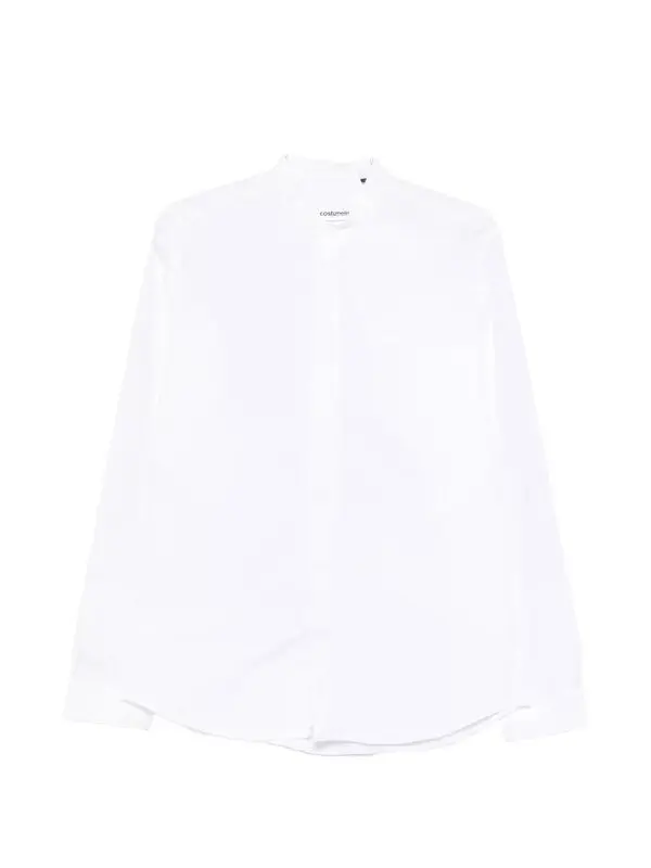 COSTUMEIN Band-collar Long-sleeve Shirt