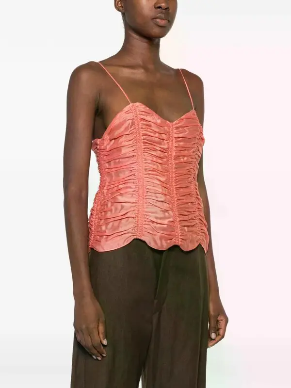 Khaite Ruched Inara Top