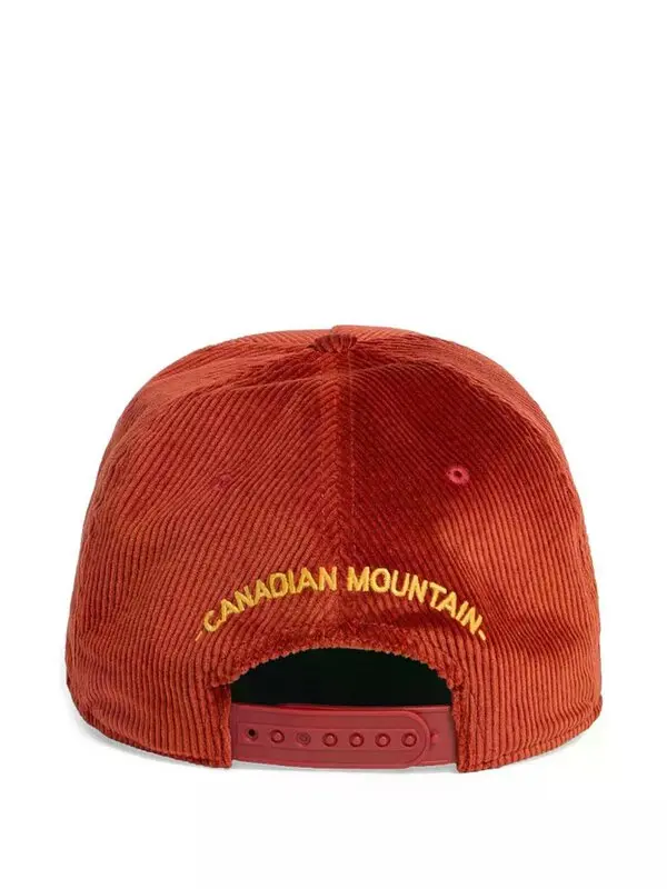 Dsquared2 Logo-patch Corduroy Baseball Cap - Brown