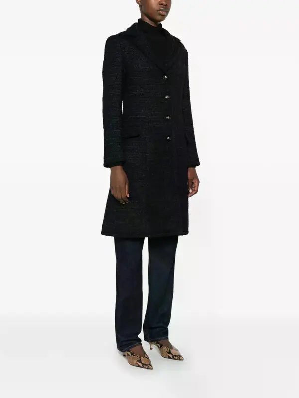 Etro Tweed Notched-lapel Coat