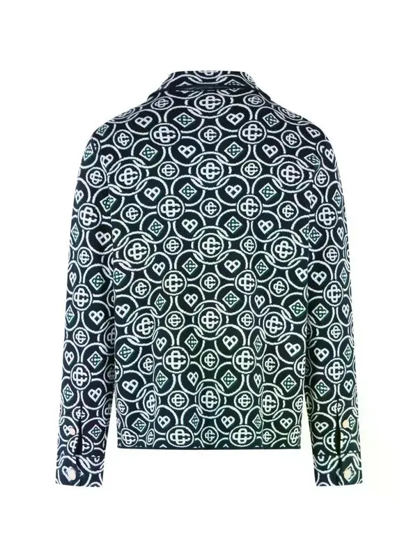 Casablanca Cc Monogram Cotton Shirt
