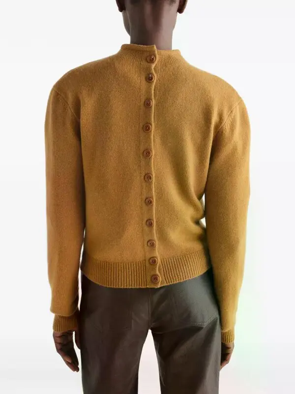 LEMAIRE Lemiare Cashmere Reversible Buttoned Sweater