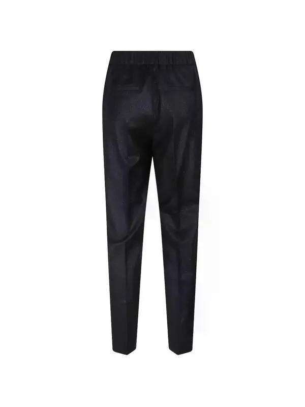 Peserico Bead-embellished Elasticated-waist Trousers