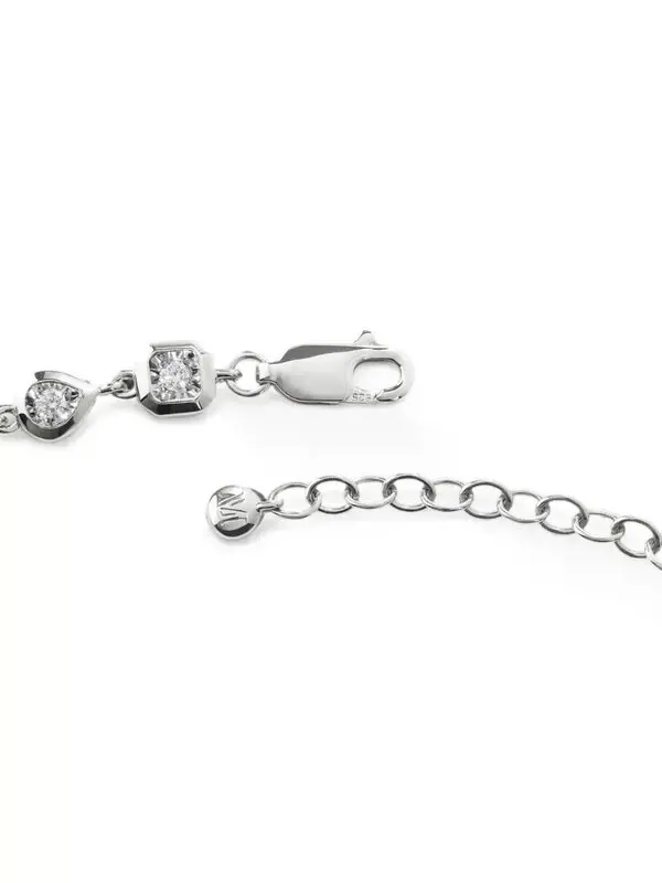 Monica Vinader Bezel-set Diamond Bracelet