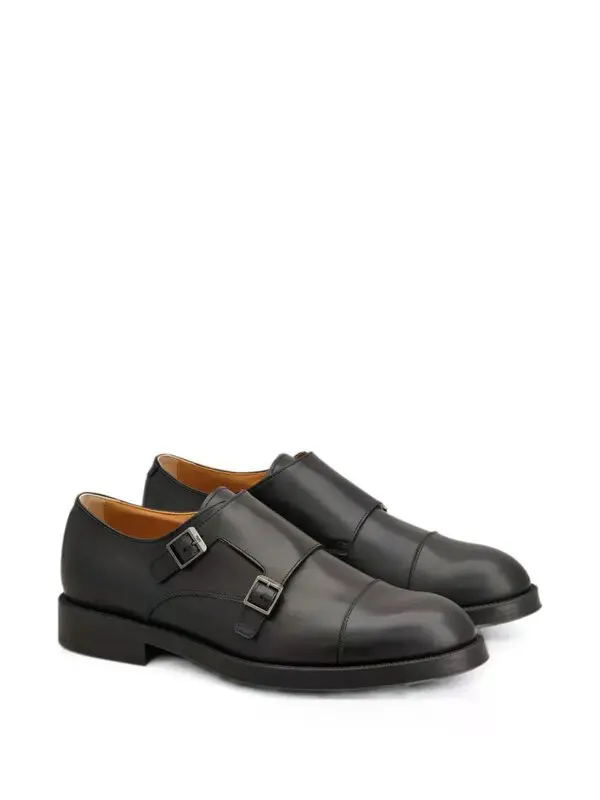 TOD'S Double Strap Monk Shoes
