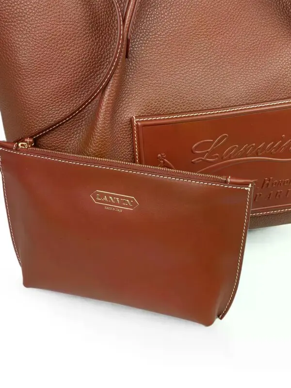 LANVIN Catch Tote Bag - Brown