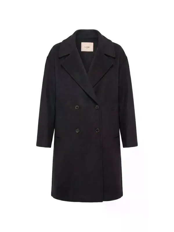 TWINSET Double-breasted Notched-lapels Coat
