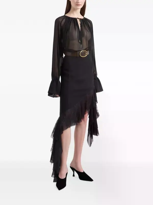 Nina Ricci Sheer Blouse