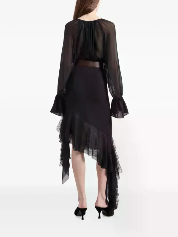 Nina Ricci Sheer Blouse