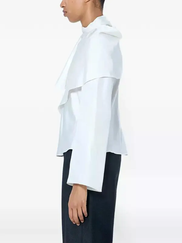 RÓHE Long-sleeve Layered Blouse