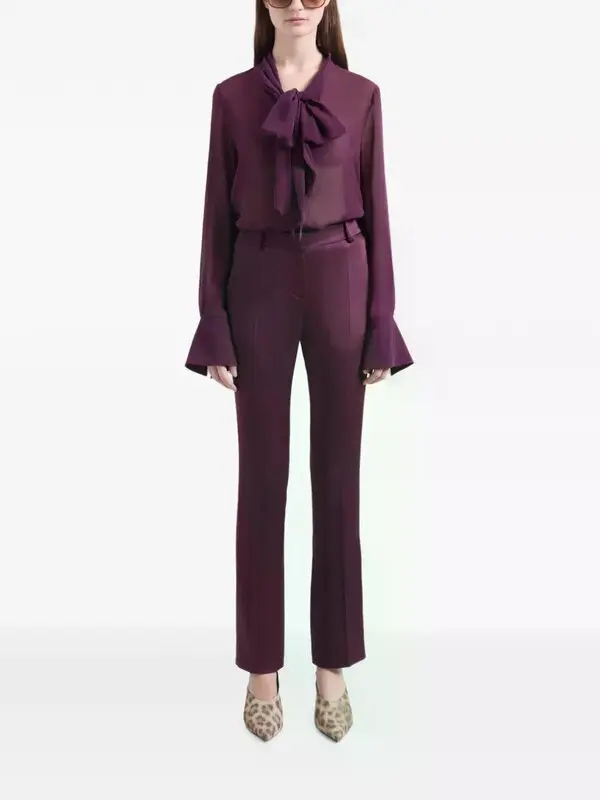 Nina Ricci Lavallière Silk Shirt