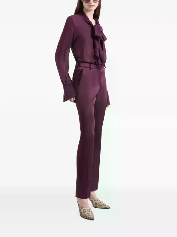 Nina Ricci Lavallière Silk Shirt