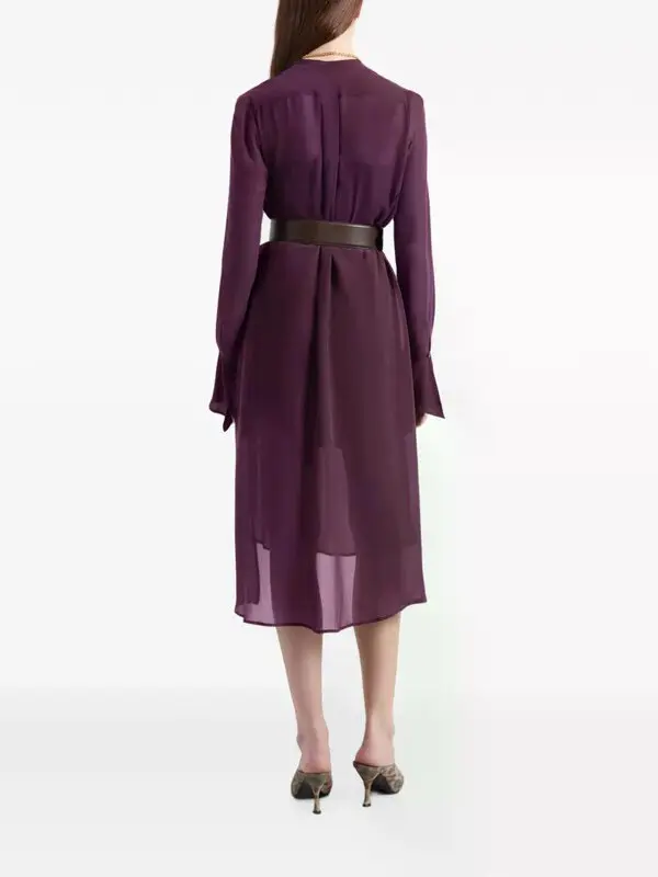 Nina Ricci Button-fastening Midi Shirt Dress
