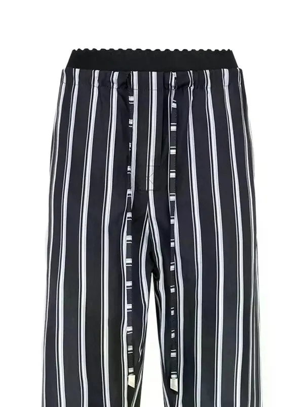 Attico White And Navy Pants