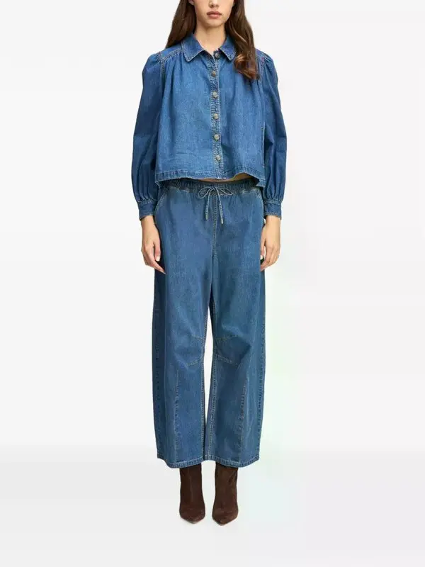 Cinq À Sept Lyla Denim Jacket - Blue