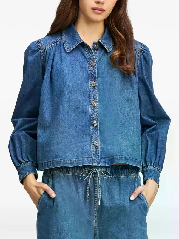 Cinq À Sept Lyla Denim Jacket - Blue