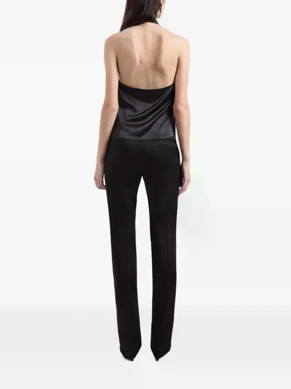 Nina Ricci Halterneck Draped Sleeveless Top