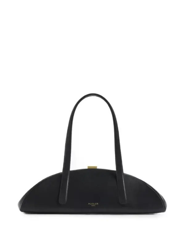 MUGLER Lua Leather Shoulder Bag