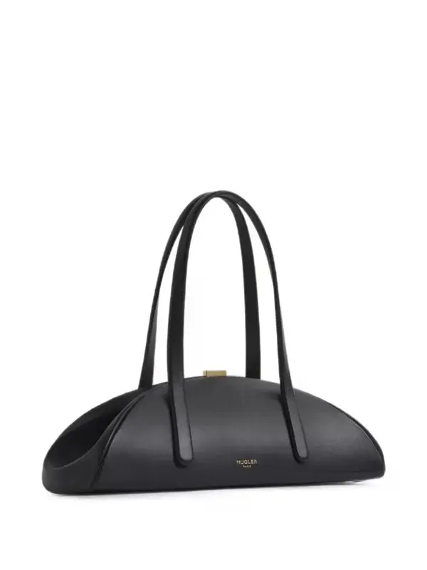 MUGLER Lua Leather Shoulder Bag