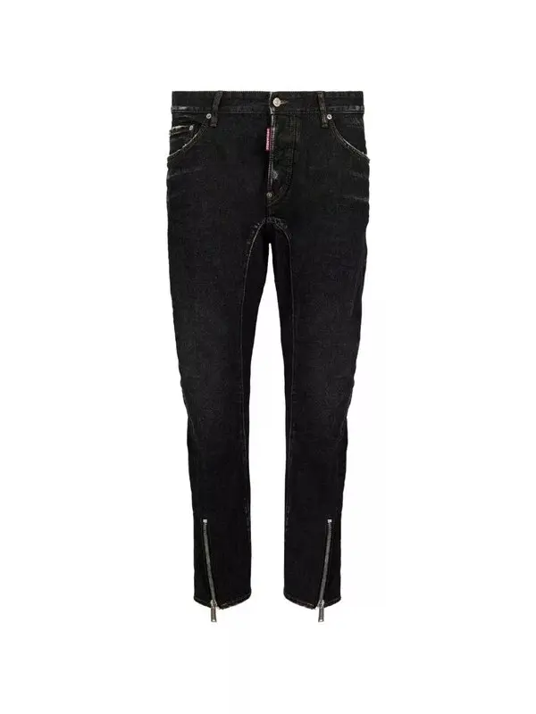 Dsquared2 Zip-detail Biker Jeans