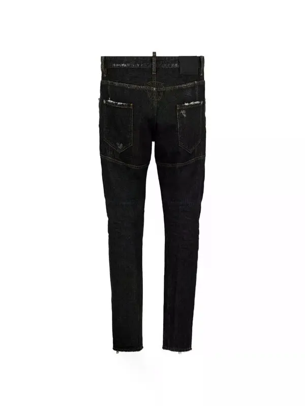 Dsquared2 Zip-detail Biker Jeans