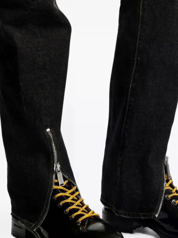 Dsquared2 Zip-detail Biker Jeans